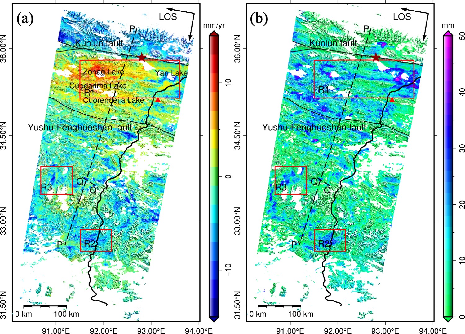 Radar Remote Sensing Reveal Magnitudes and Patterns of Large-scale ...